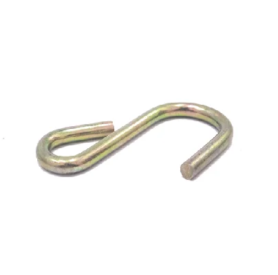Yellow Zinc Galvanized Double S Hook For Ratchet Tie Down Strap Export ...