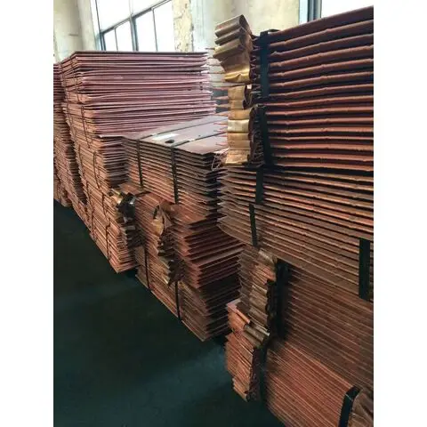 Purity Copper Cathode Copper Sheet Pure 99.9% Electrolytic Copper ...