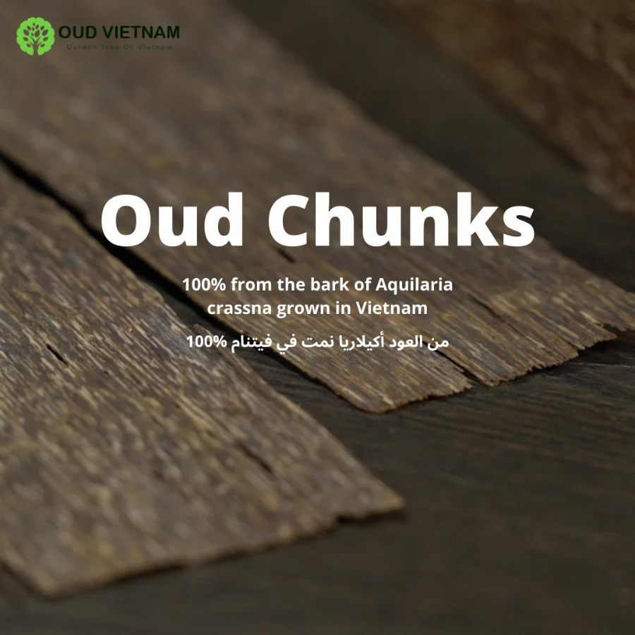 High Quality Vietnam Oud Chunks - Natural Wood Fragrance