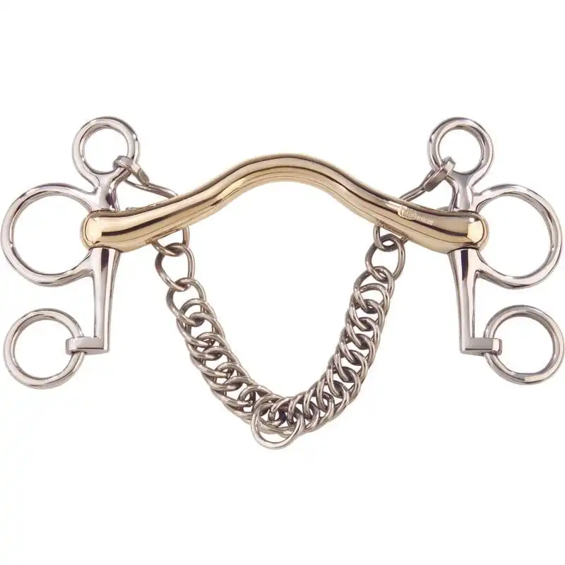 Stainless Steel Cheek Horse Bit Horse Racing Bits Equestrian Products ...