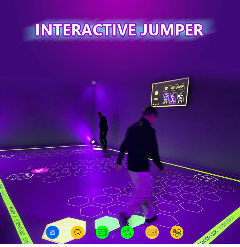 Interactive Projection Ground Games Active Floor Projector for Sensory ...
