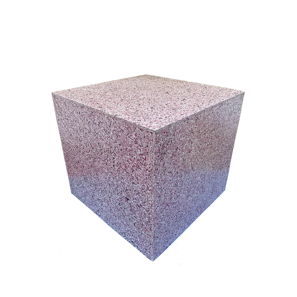 Factory Wholesale Wood Fabric Display Cube Retail Display Stand Plinth ...