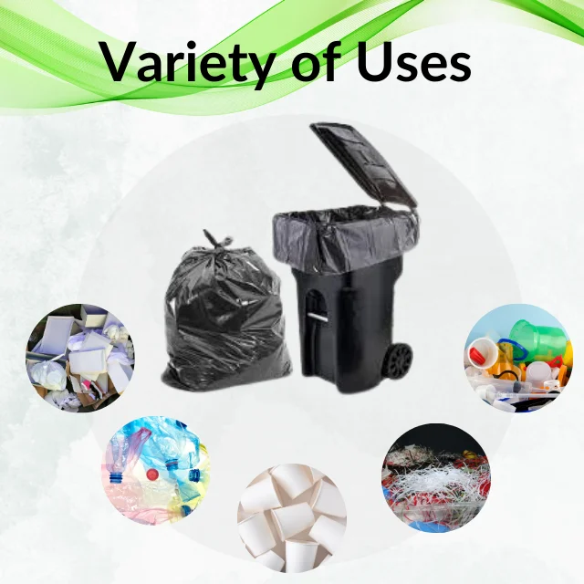 Premium Quality 40 Gallon Contractor Trash Bags Made From 100% Recycled ...