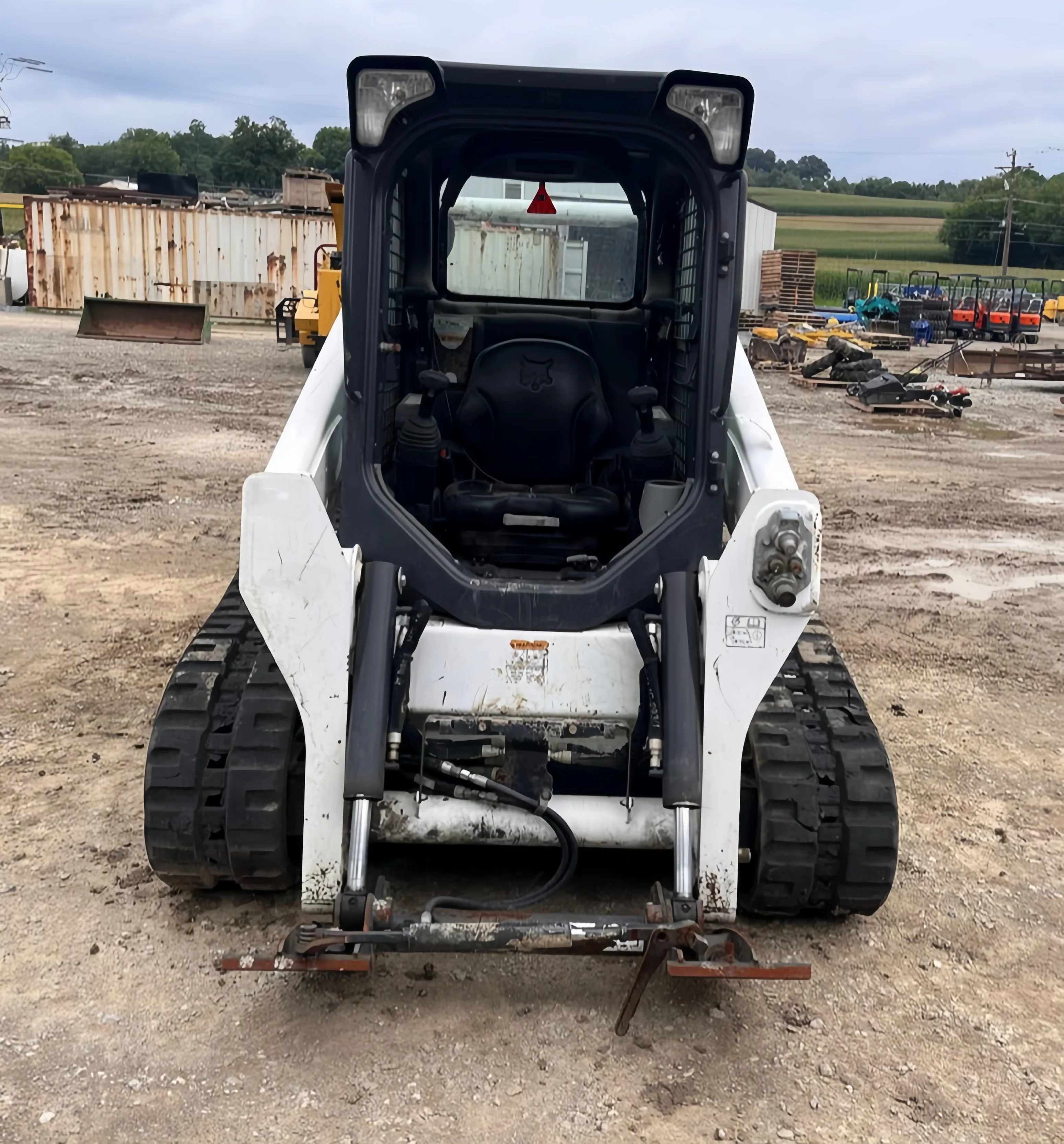 Famous Machine Bobcat T595 Track Skid Steer Loader with Full Inspection ...
