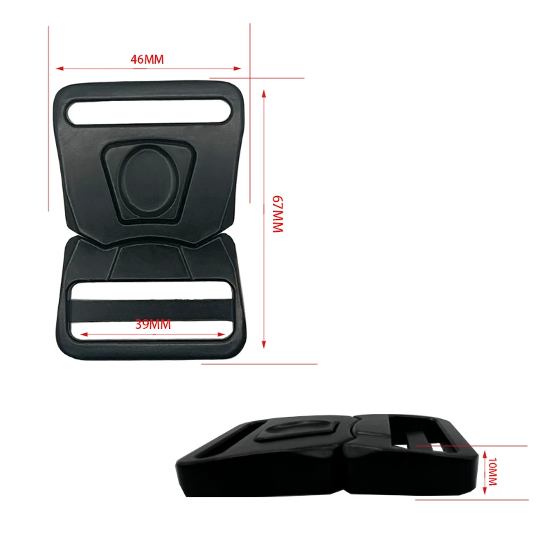Secure & Durable Press Locking System - Customizable Belt Buckle