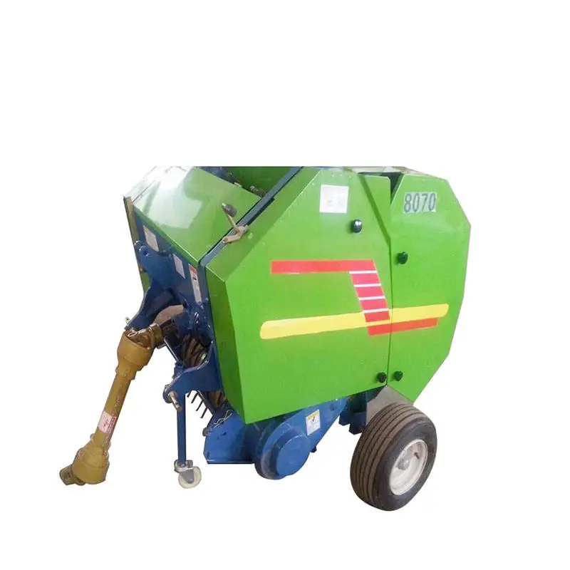 Hay Roll Round Baler Walking Tractor/rice Straw Baling Machine Hay ...