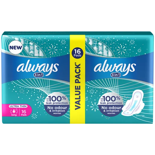 Always Maxi Overnight Pads With Wings,Size 4,Overnight,Unscented,48 Ct ...