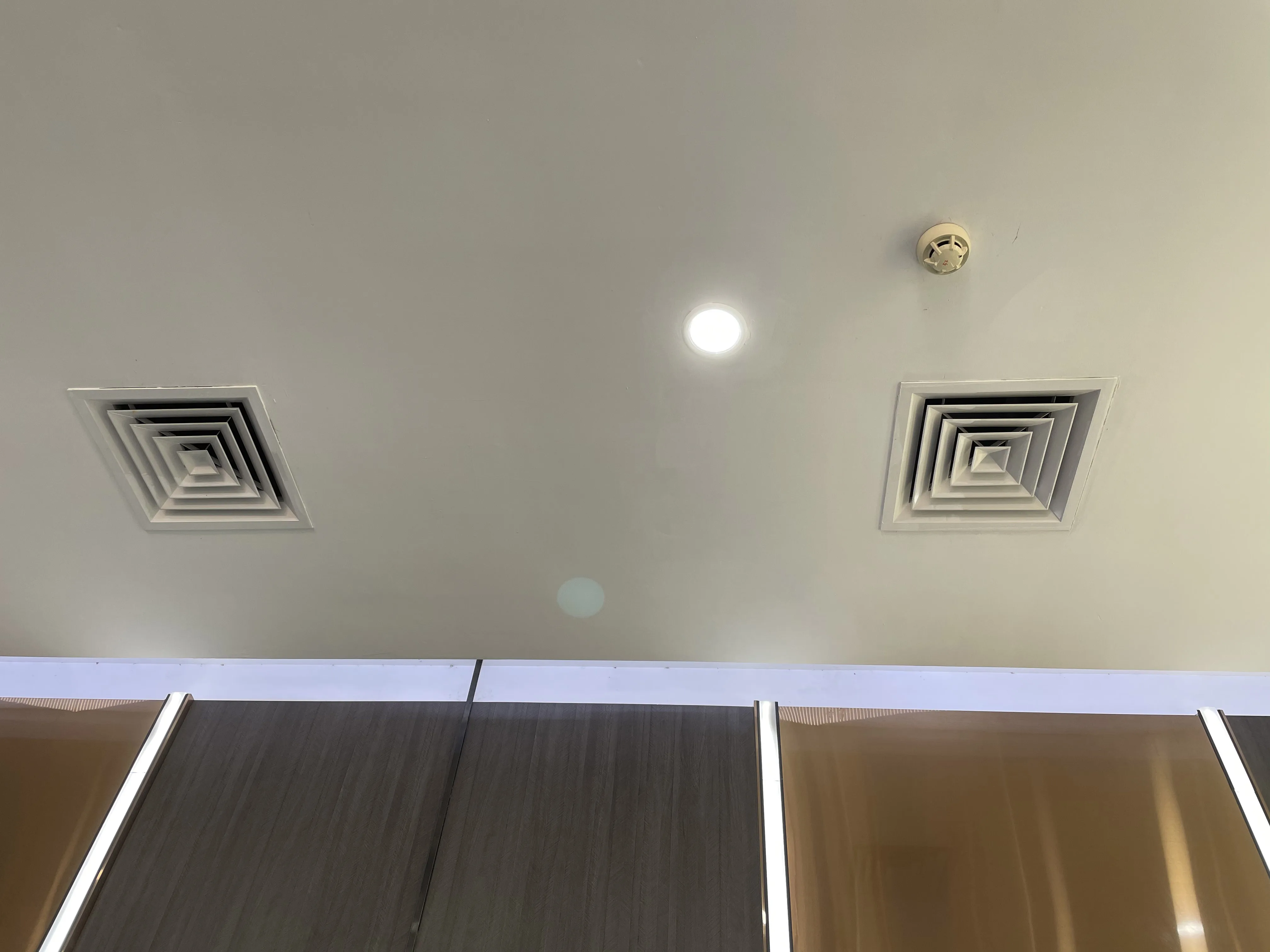 Hvac Adjustable Round Supply Air Nozzle Diffuser Aluminum Wall Mount ...