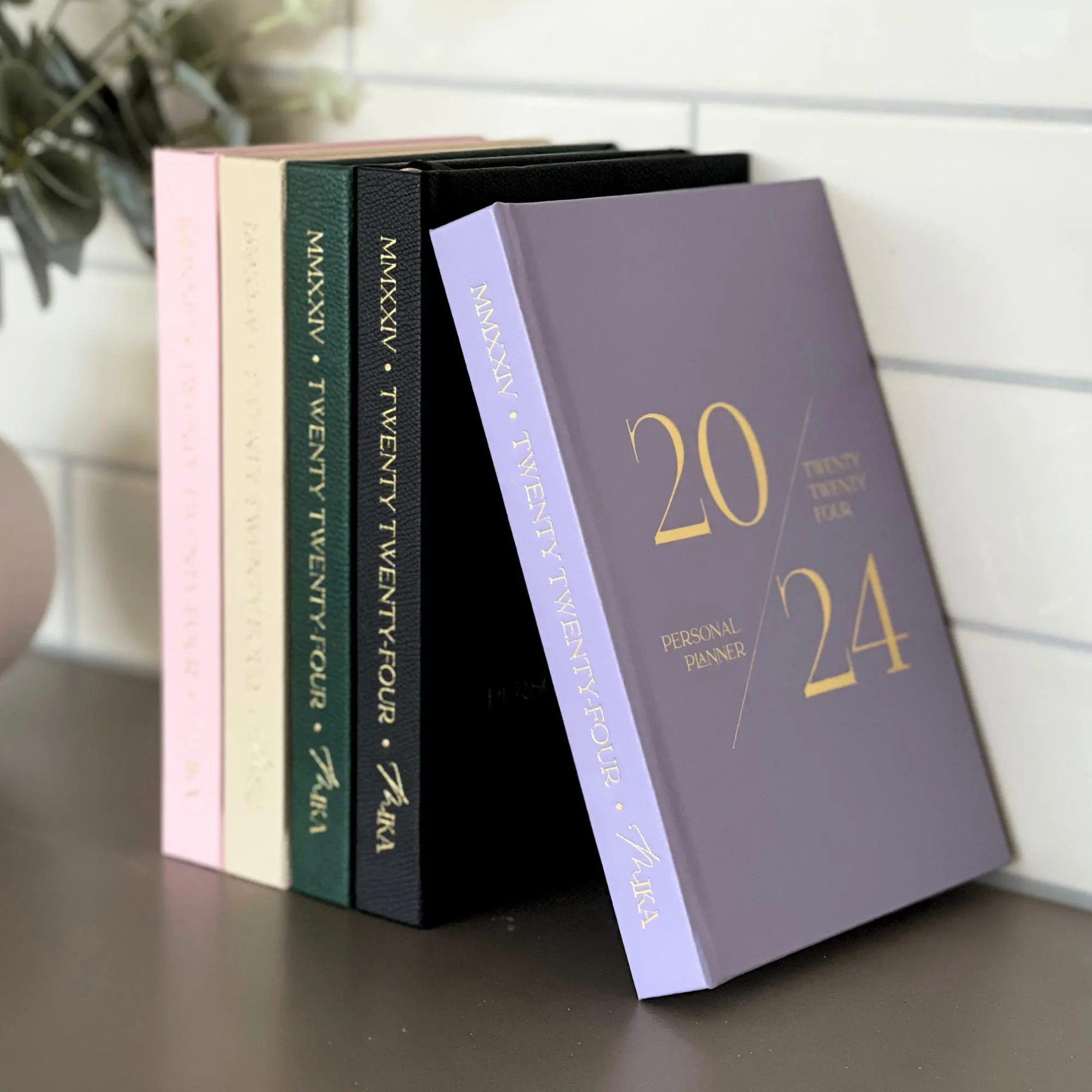 Labon Luxury Gold Foil Agenda 2024 Diary Year Hardcover Schedule ...