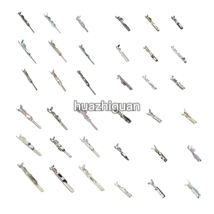 Dj611-2*0.6a Automotive Connector Fitting Crimp Terminal 2.0mm Series Brass Tin Plating Wiring ...