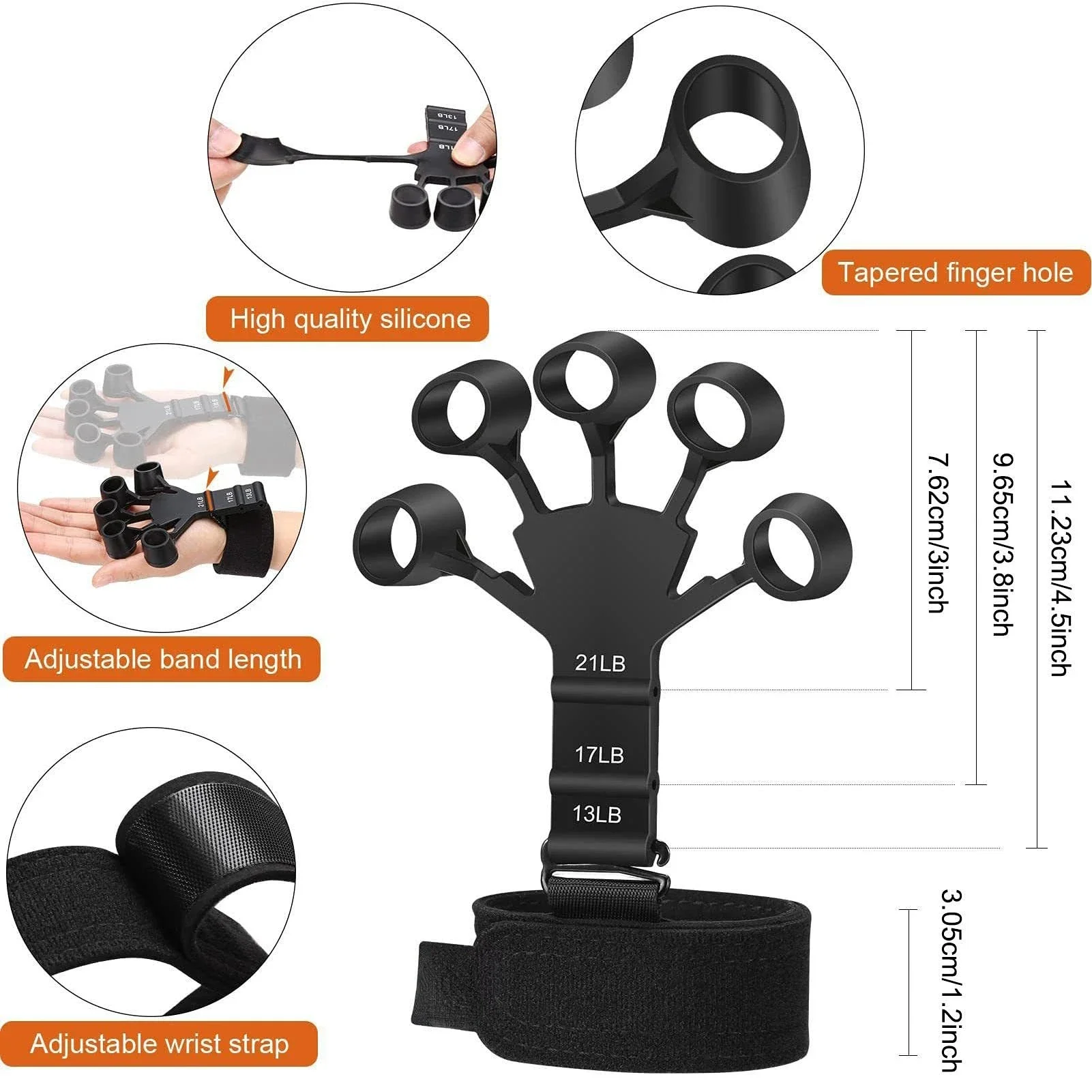 2025 New Elastic Finger Gripper - Flex Gripster Hand Strengthener