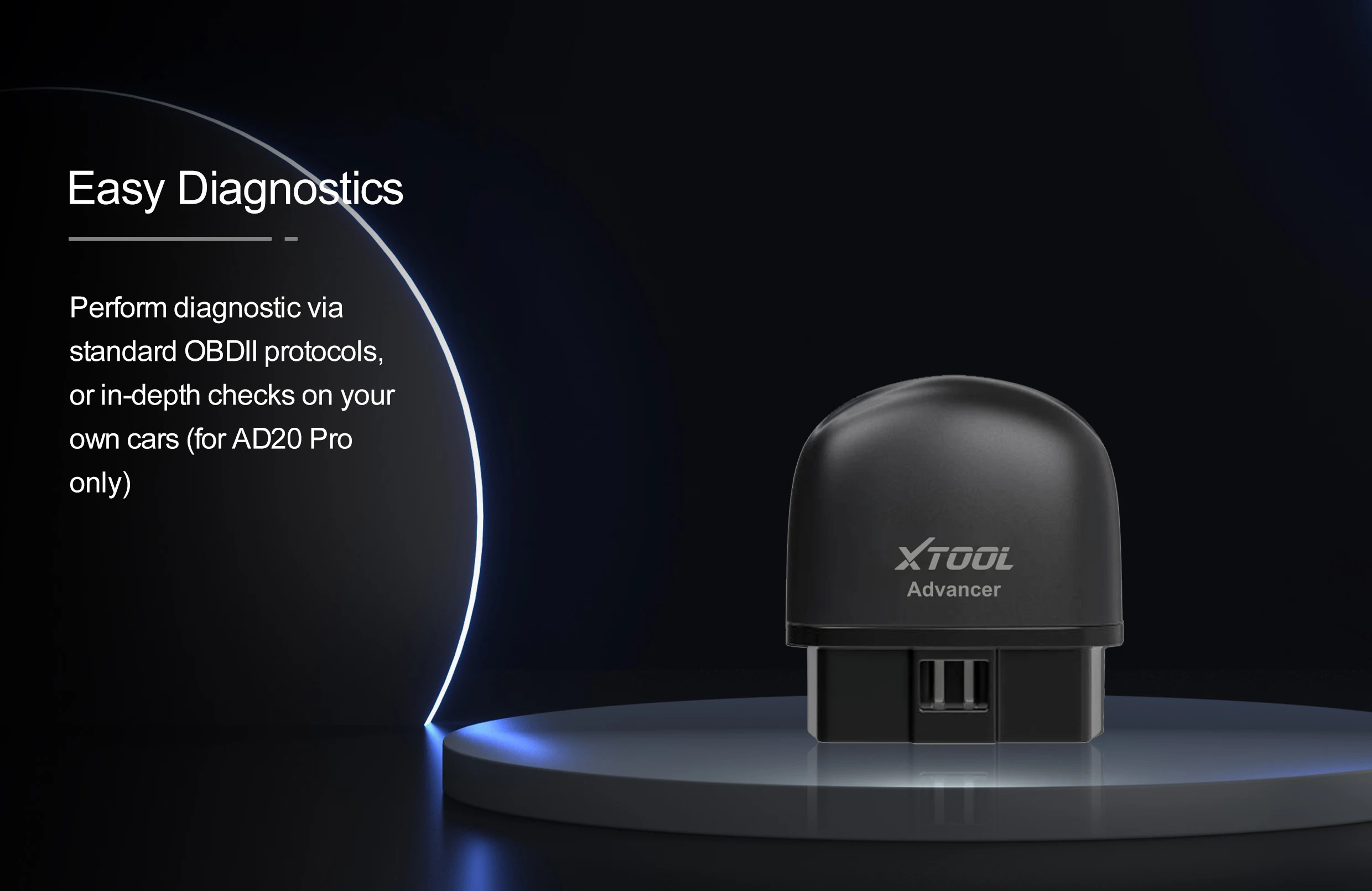 XTOOL AD20 PRO - Versatile OBD2 Diagnostic Tool for Cars