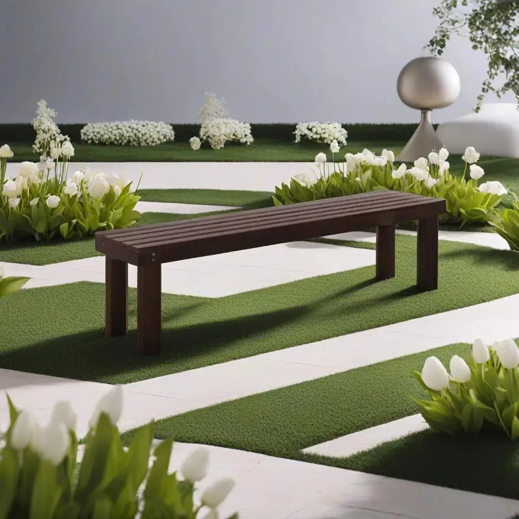 Oem Multifunctional Indoor Outdoor Long Chair For Garden Durable Wooden ...