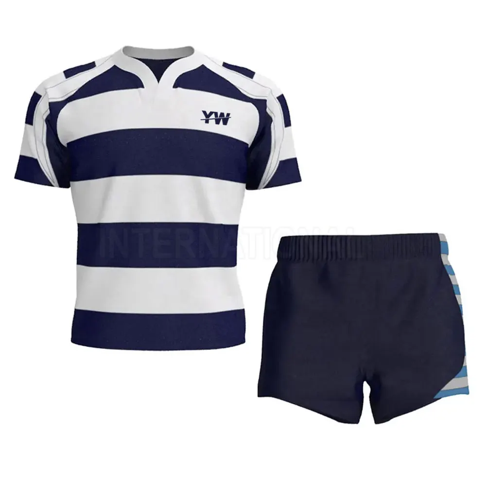 Different Style 2023 Rugby Uniform Comfortable Rugby Jerseys And Shorts ...