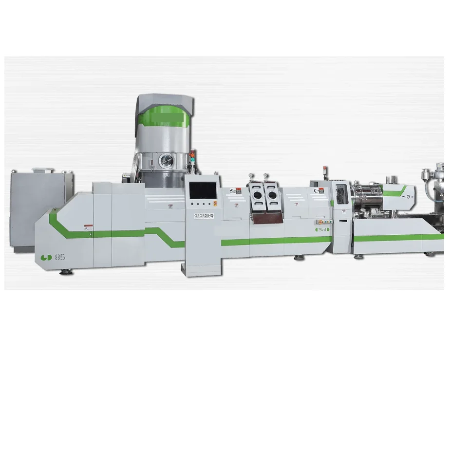 3in1 Single Stage Die-face Cutting Recycling & Pelletizing Machine Pp ...