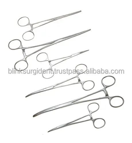 Juego Hemostato Definitivo,Pinzas Quirúrgicas De 6 Piezas,Instrumentos ...