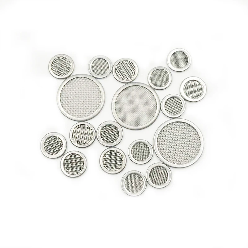stainless steel wire mesh metal round filter disc screens circular ...