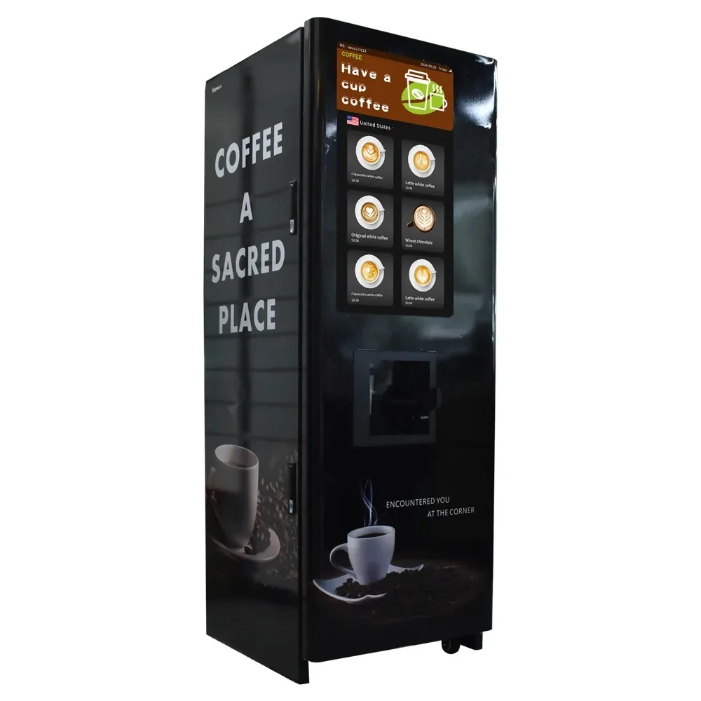 Self-Service Coffee Machine Hot and Cold Drink Tea and Coffee Vending ...