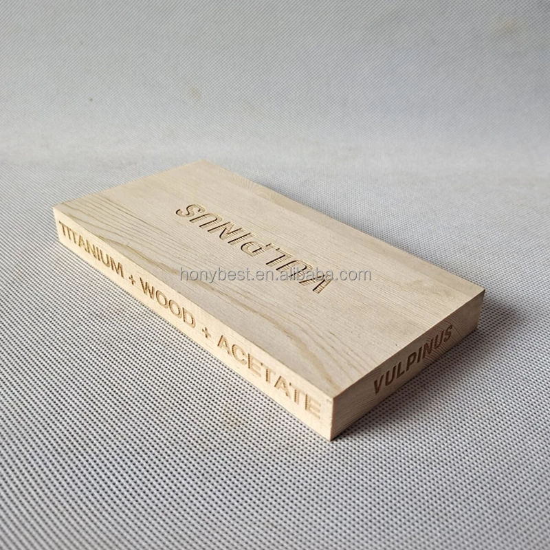 Engraved Wooden Blocks With Brand Logo Counter Retail Display Riser ...