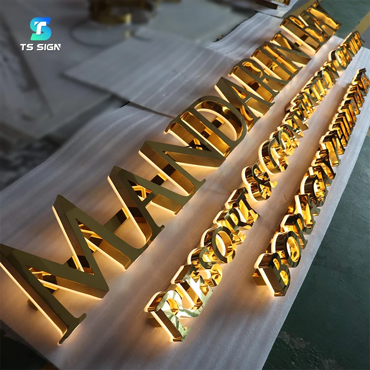 Custom Led Channel Letters Illuminated Storefront Signboard Outdoor ...