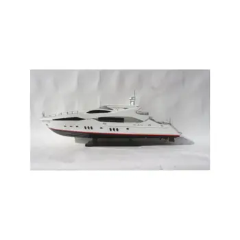 Sunseeker Predator 130 Modern Yatchh Model - Wooden Speed Boat For Home ...