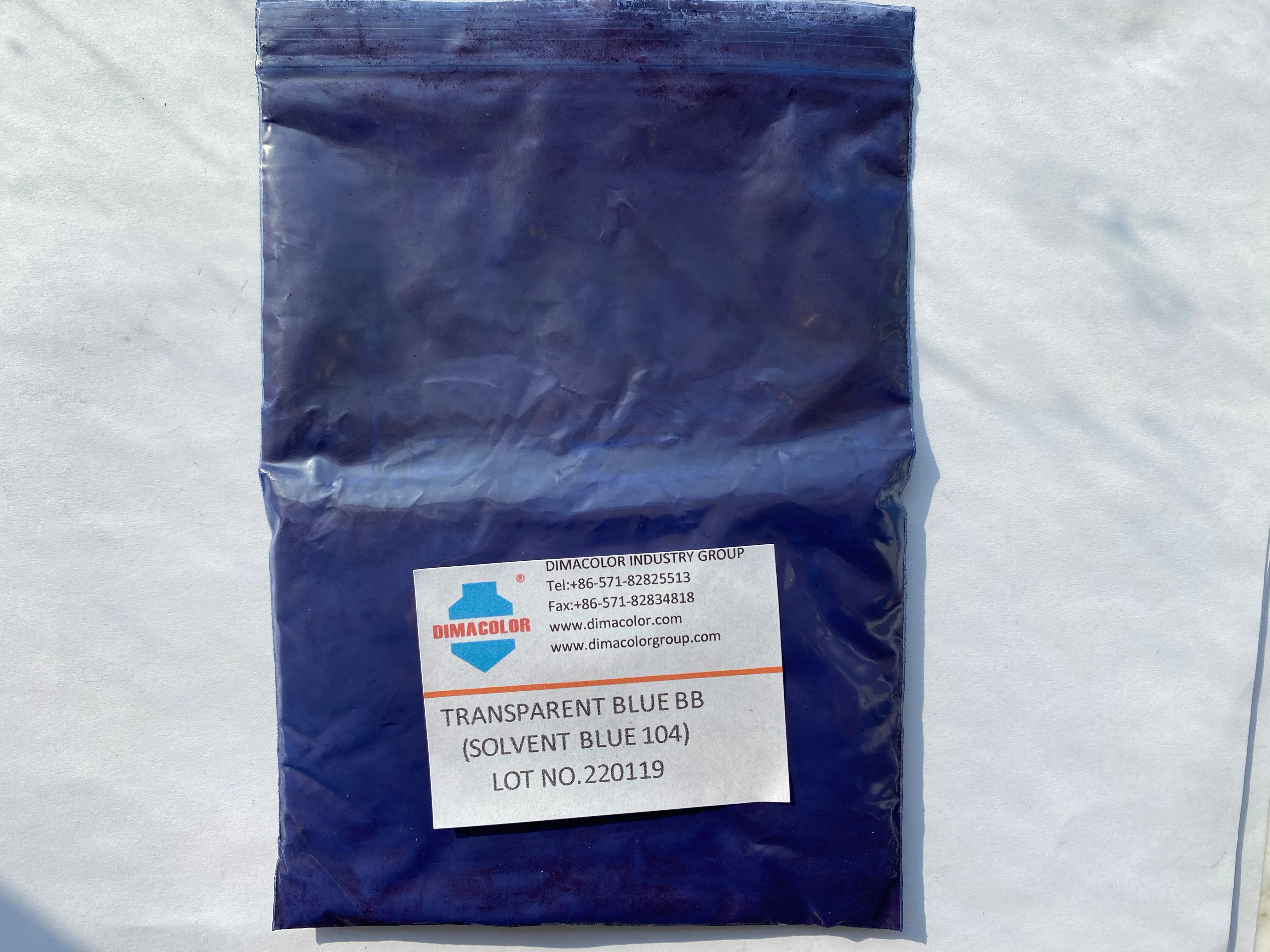 Solvent Blue 104 - Transparent Blue Bb for Plastic Oil Color