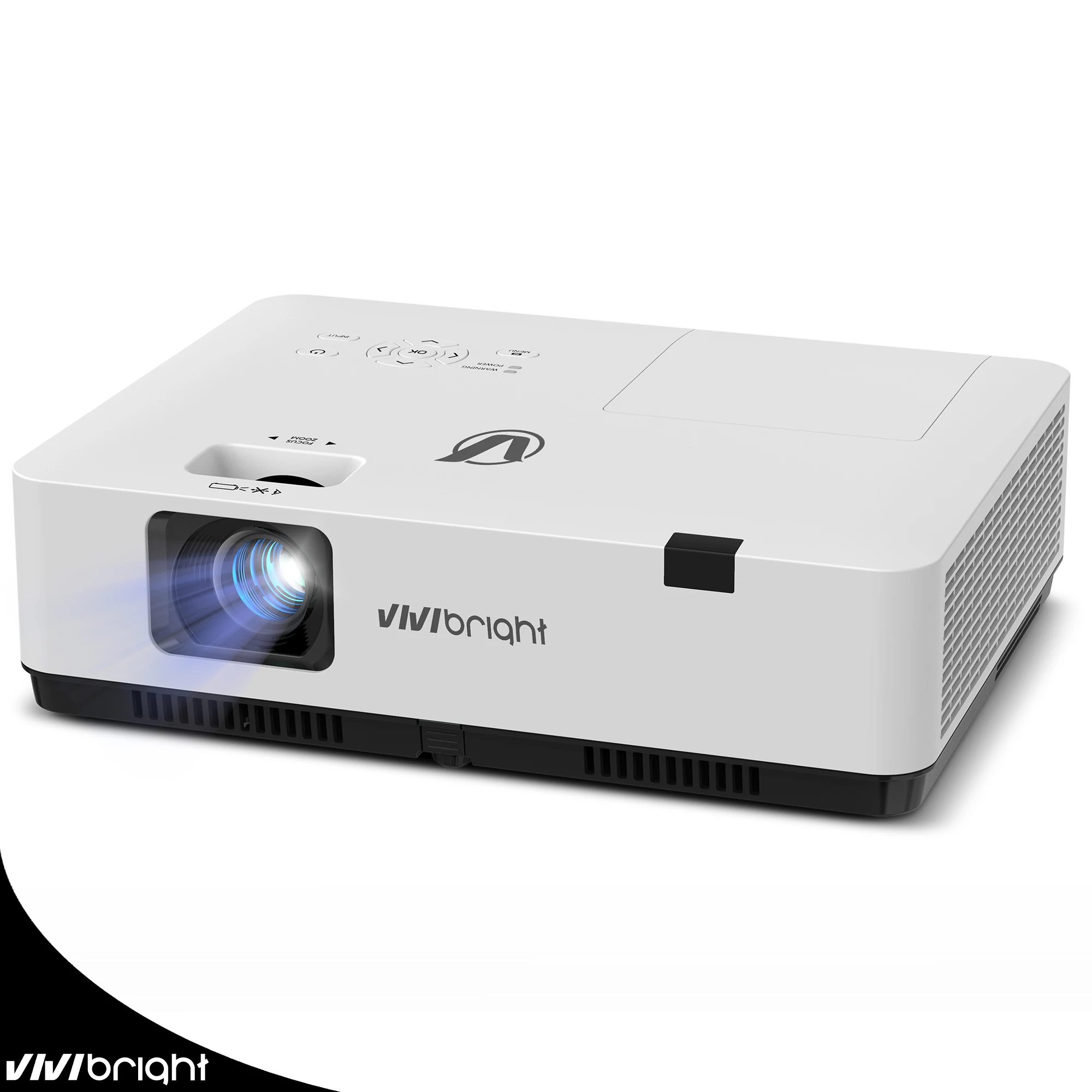 VIVIBRIGHT PL1000WC,4K 3LCD Projector, Bright Room Conference Projector ...