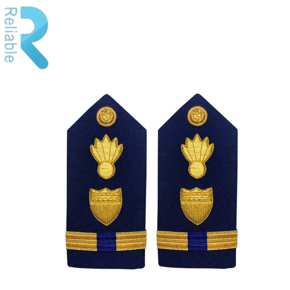 Customized Ceremonial Shoulder Ranks Uniform Shoulder Boards with ...