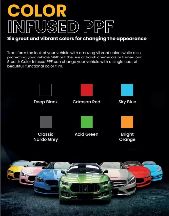 Tph Stealth Infused Colour Nardo Grey 6.5mil With Partial Self-healing ...