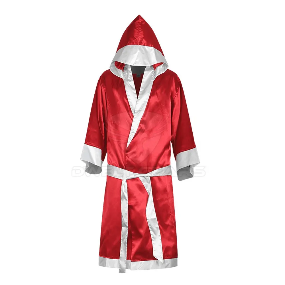 Custom Sublimation Boxing Costume Robes Satin Boxing Robes For Men ...