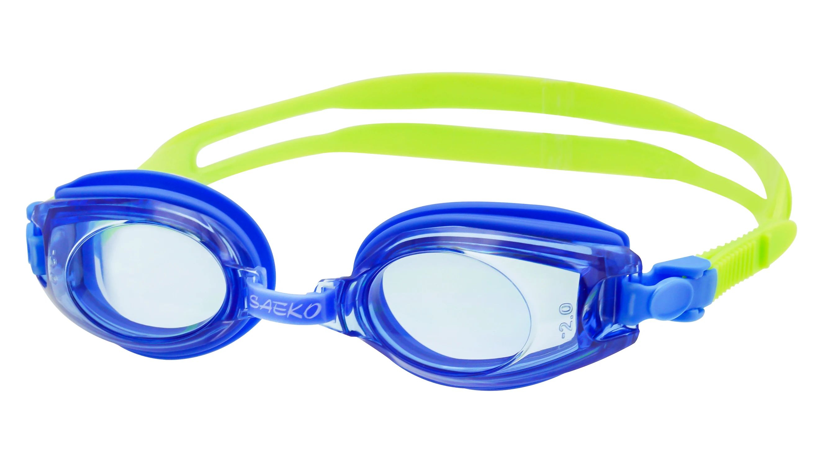 Saeko Antifog Silicone Optical Children Goggles Kids Prescription Swim ...