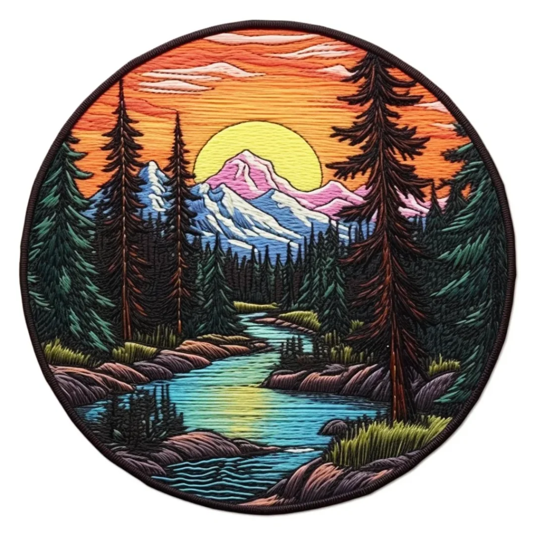 Customized Embroidered Patch Fabric 3d Pu Garment Custom Badge Patches ...