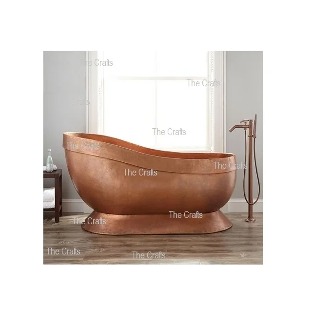 Fabulous Design Copper Bath Tub With Bestest Quality Round Shape Copper ...