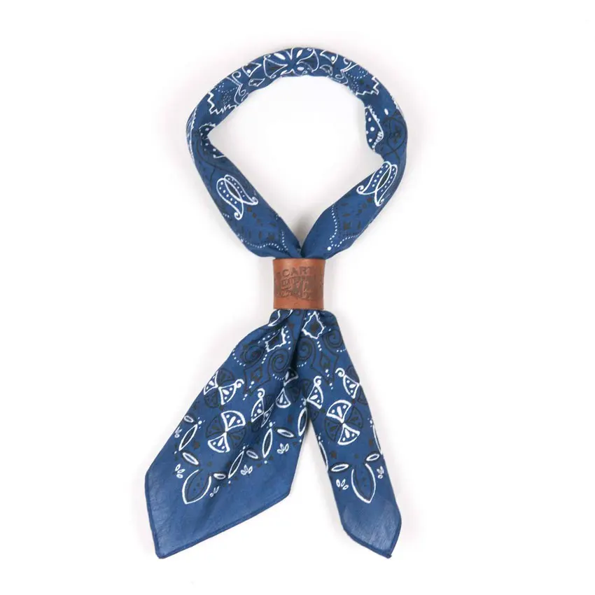 Custom Logo Boy Scouts Accessory Leather Neckerchief Scarf Woggles