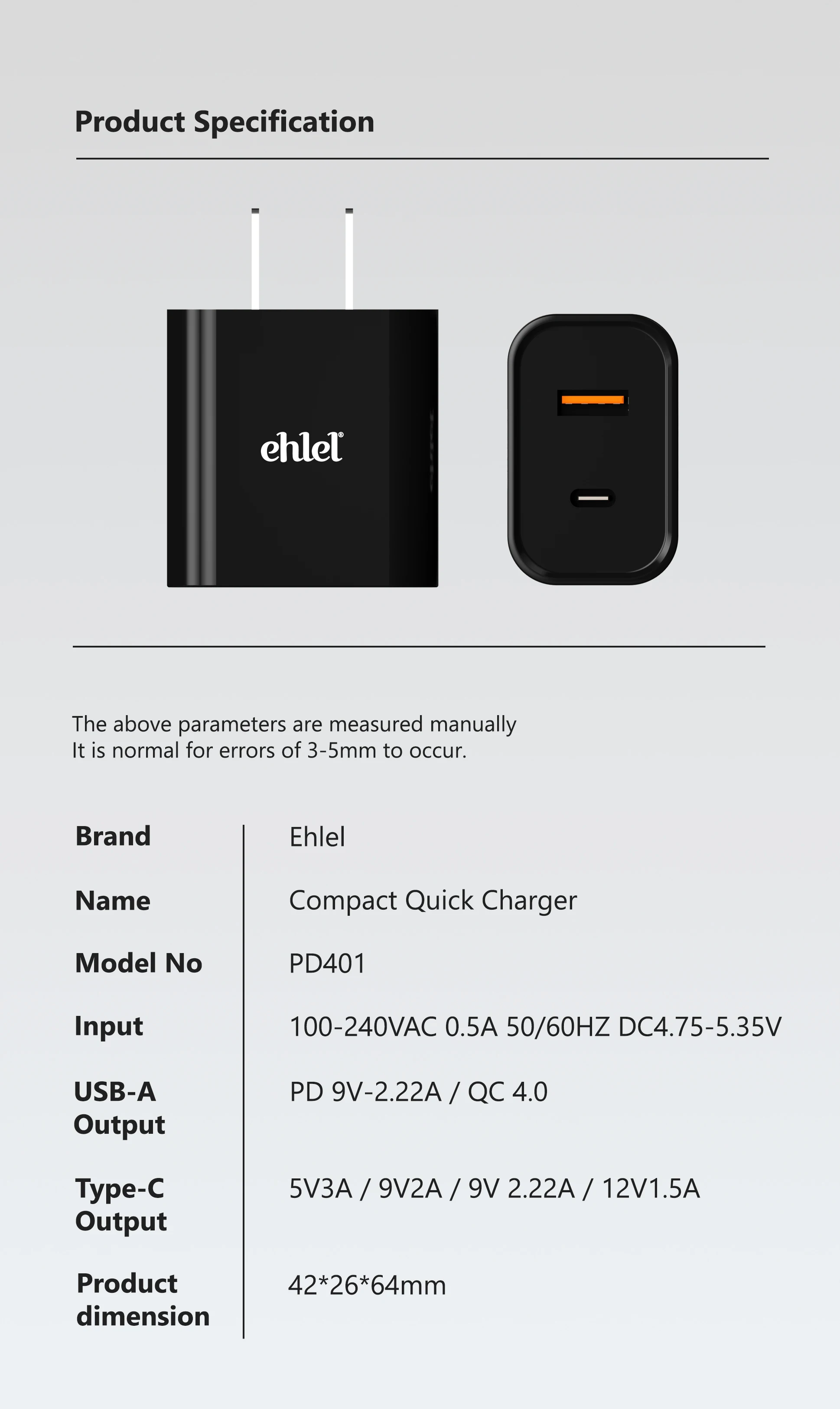 Pd 4.0 Power Delivery Adapter - Powerful,Versatile Charging | Ehlel Pd-04 - Buy Adapter Pd ...