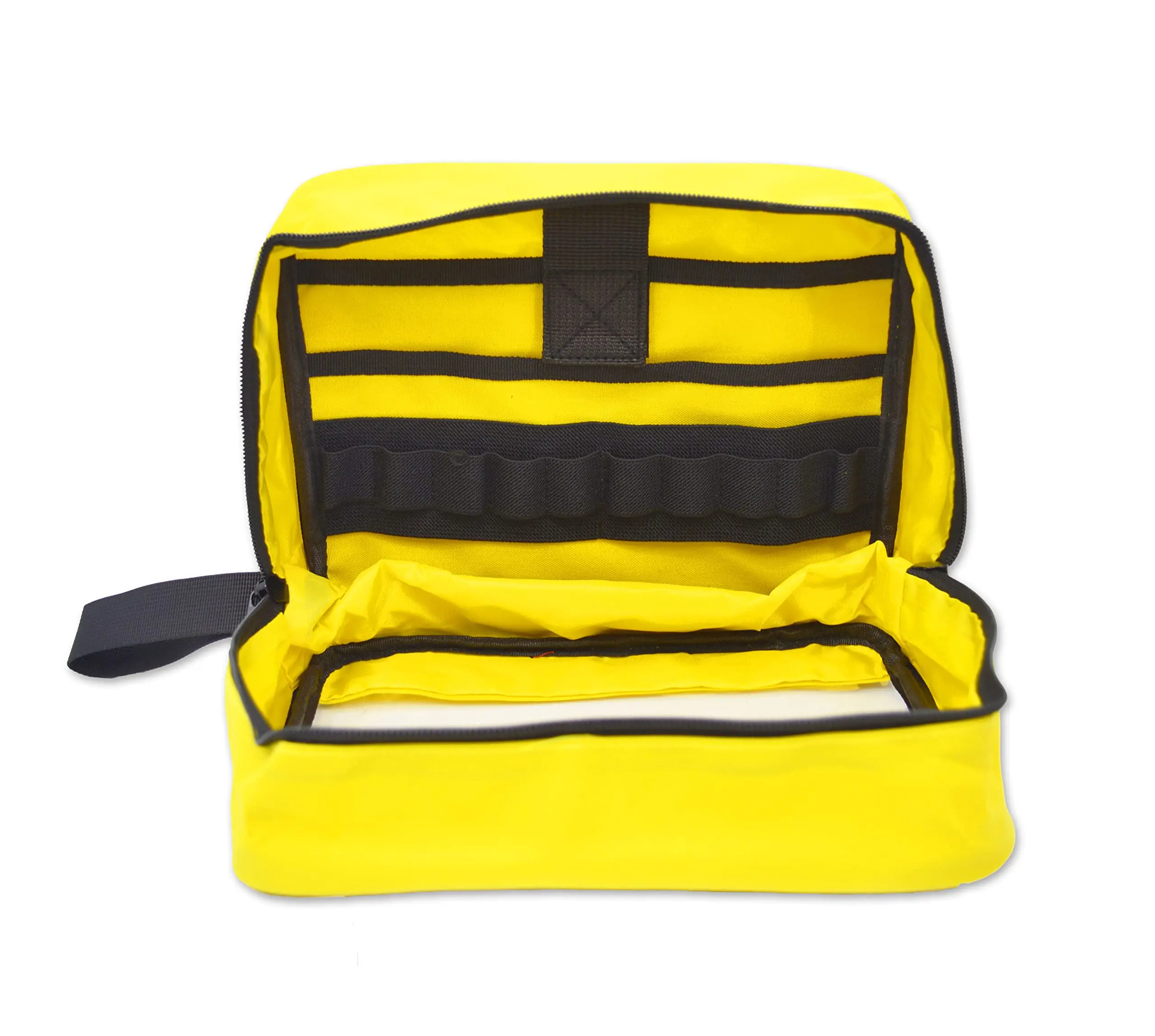 Organizer Color Coded First Aid Bag with Transparent Outer Pocket for ...