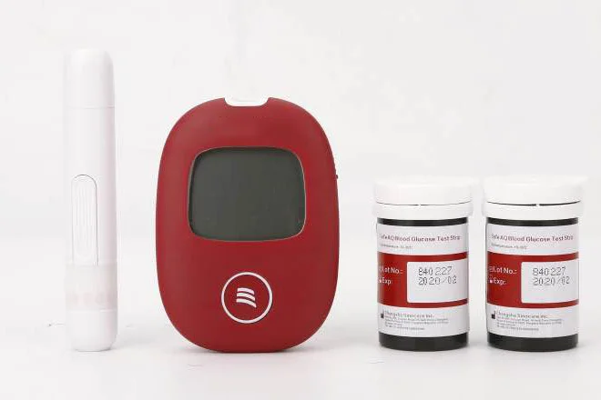 Sin-sbg03 Automatic Digital Blood Sugar Machine 7s Measurement Glucose ...