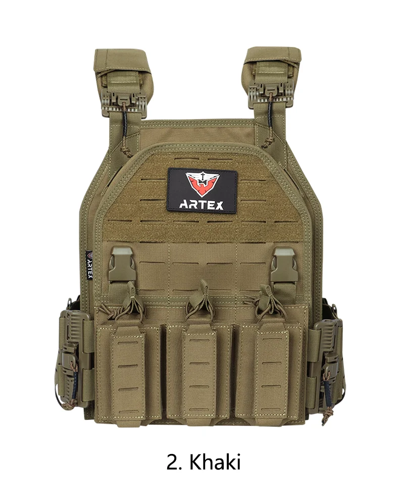 1000d Polyester Plate Carrier - Tactical Vest with Molle