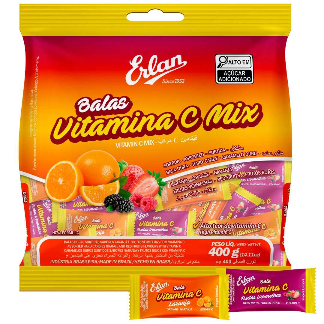 Refreshingly Healthy 400g Vitamin C Hard Candies Citrus-flavored With ...