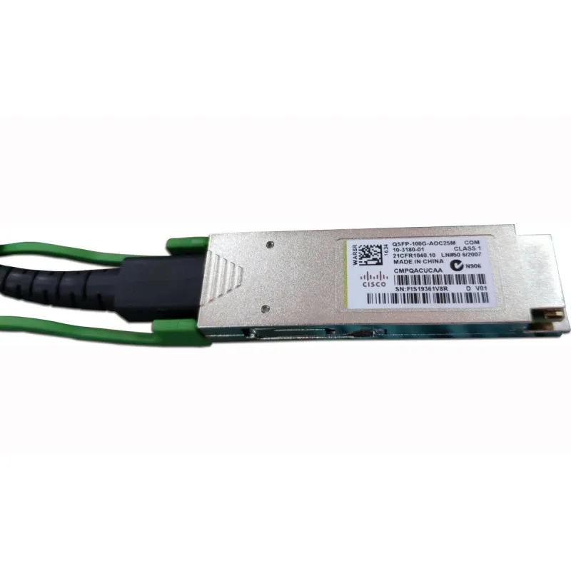 Hot Sell Cisco Qsfp-100g-aoc25m 100g Qsfp Active Optical Cable,25-meter ...