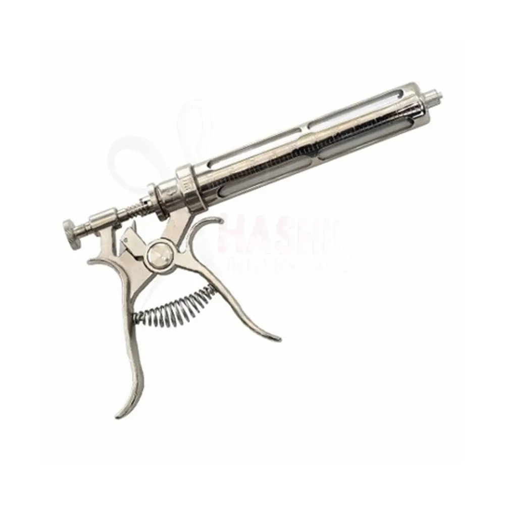 Automatic Metal Injector Syringe Durable Animal Veterinary Vaccine ...