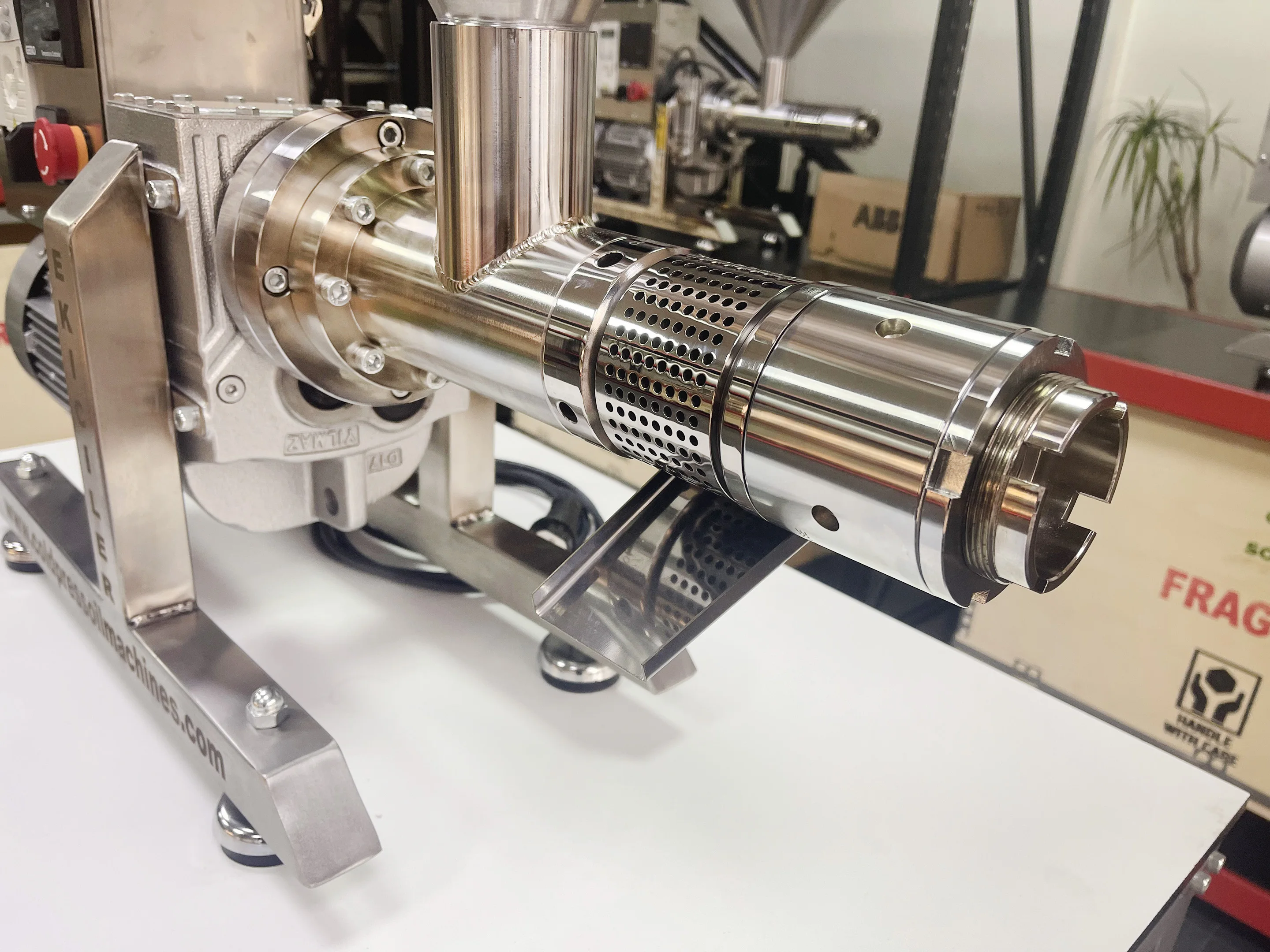 Cold Press Oil Machine - For Sesame,Hemp,Black Seed,Coconut And All ...