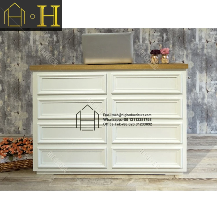 Customized Counter Reception Desk Front Desk Counter Store Front ...