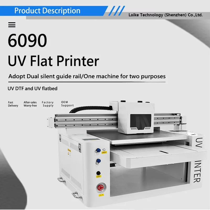 All in One Nkjet Printer A1 A2 60cm Flatbed - High Efficiency