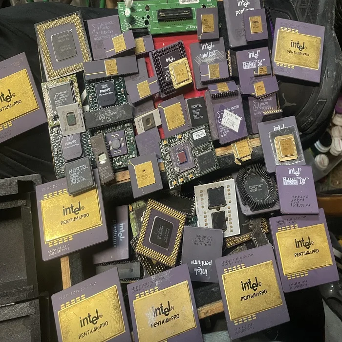 Wholesale CPU Processor Scrap Gold Recovery Ceramic CPU Scrap for Sale