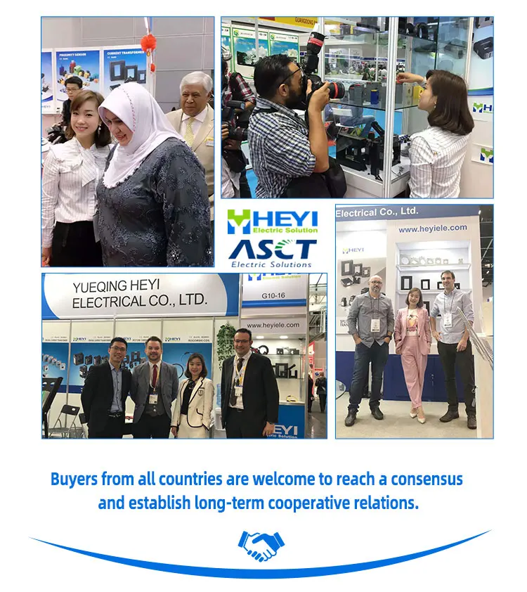 HYCB AC DC Open Loop Leakage Fluxgate-Based Residual Current Sensor - HEYI