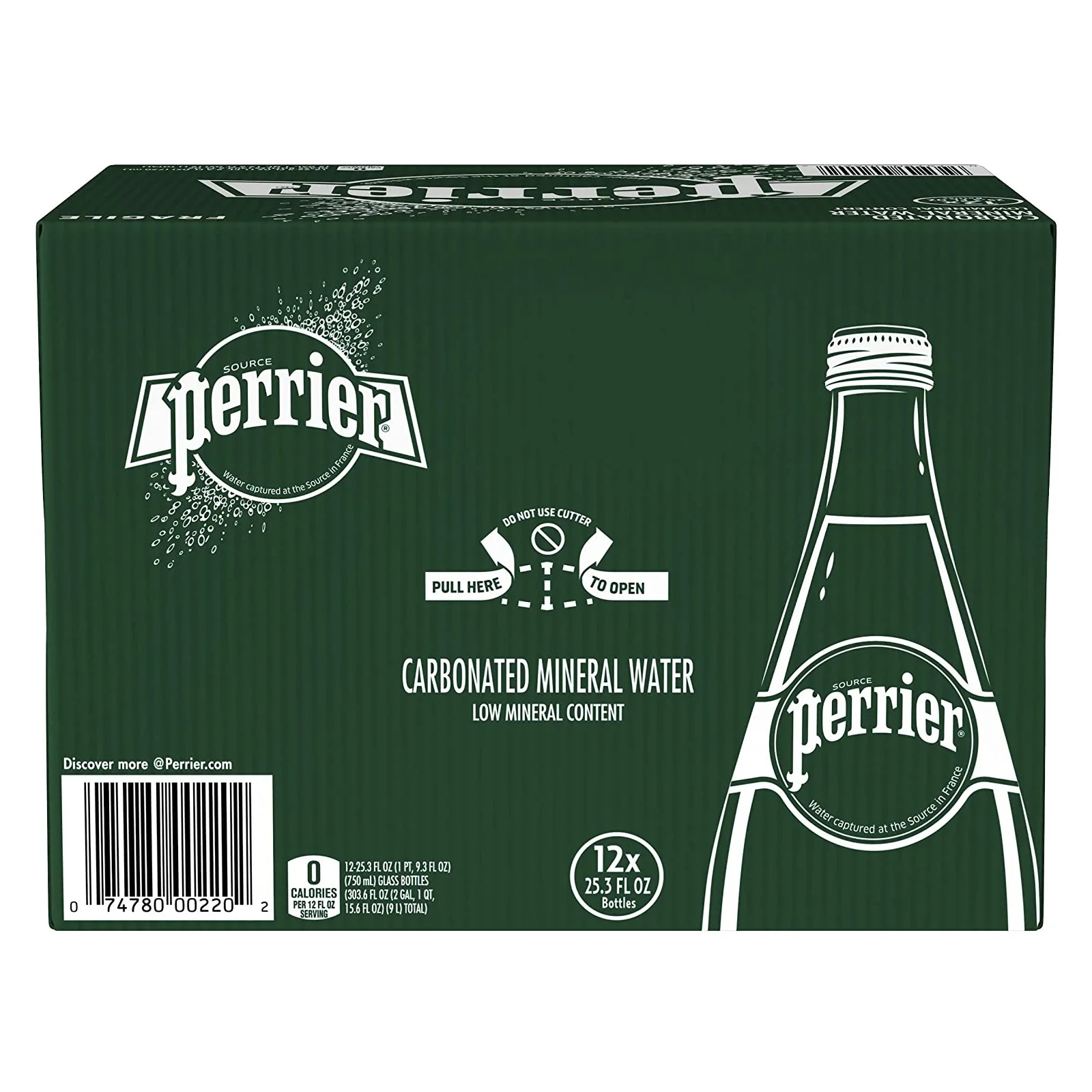 Original Perrier Sparkling Natural Mineral Water 330ml 500ml 700ml At ...