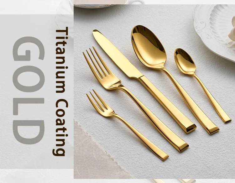 Stainless Steel Flatware Sets - Luxury & Eco-friendly