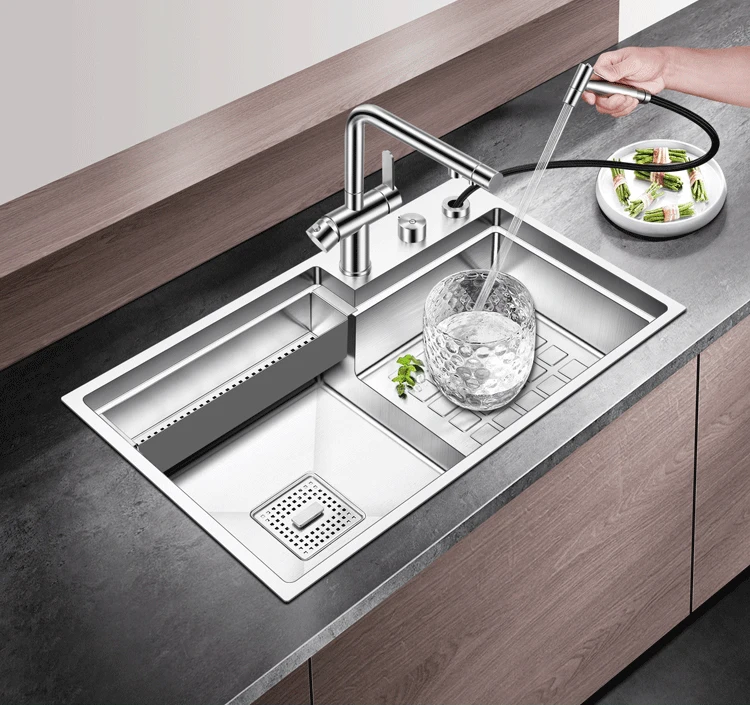 Home Bar Counter Top Cabinet Washing Washer Basin Thaw Plate Step Bowl ...