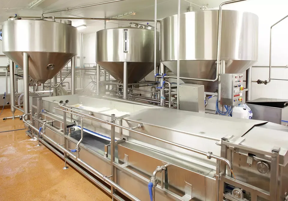 Dairy Processing Cheese Making Machine 2000l Automatic Production Line ...